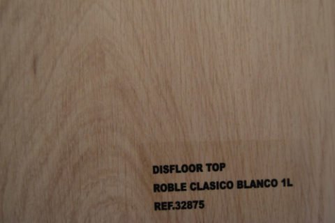ROBLE CLASICO BLANCO 1 LAMA | Tarimas Express